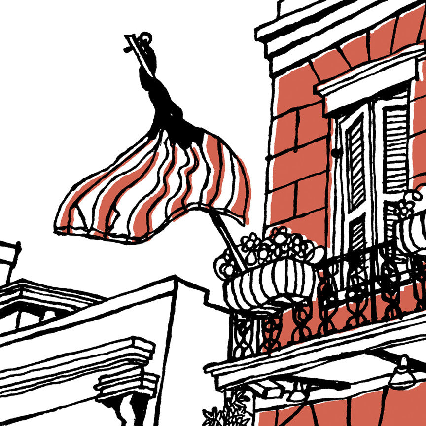 Erin Rose Bar : signed print of one of New Orleans' Great Good Places ...