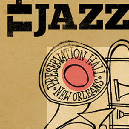 Preservation Hall Jazz Poster art, signed and numbered | John Tebeau Art