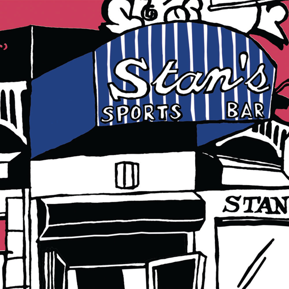 Stan's Sports Bar, by Yankee Stadium in the Bronx, NYC signed prints ...